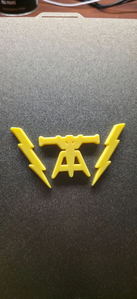 US Navy Fire Controlman Rating Badge by Wes Alexander MakerWorld ...