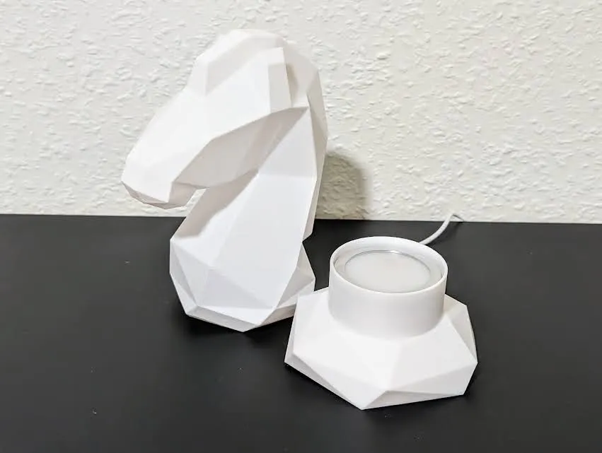 Low Poly Chess Knight Lamp BBL LED/IKEA KAPPLAKE by G__W__ - MakerWorld