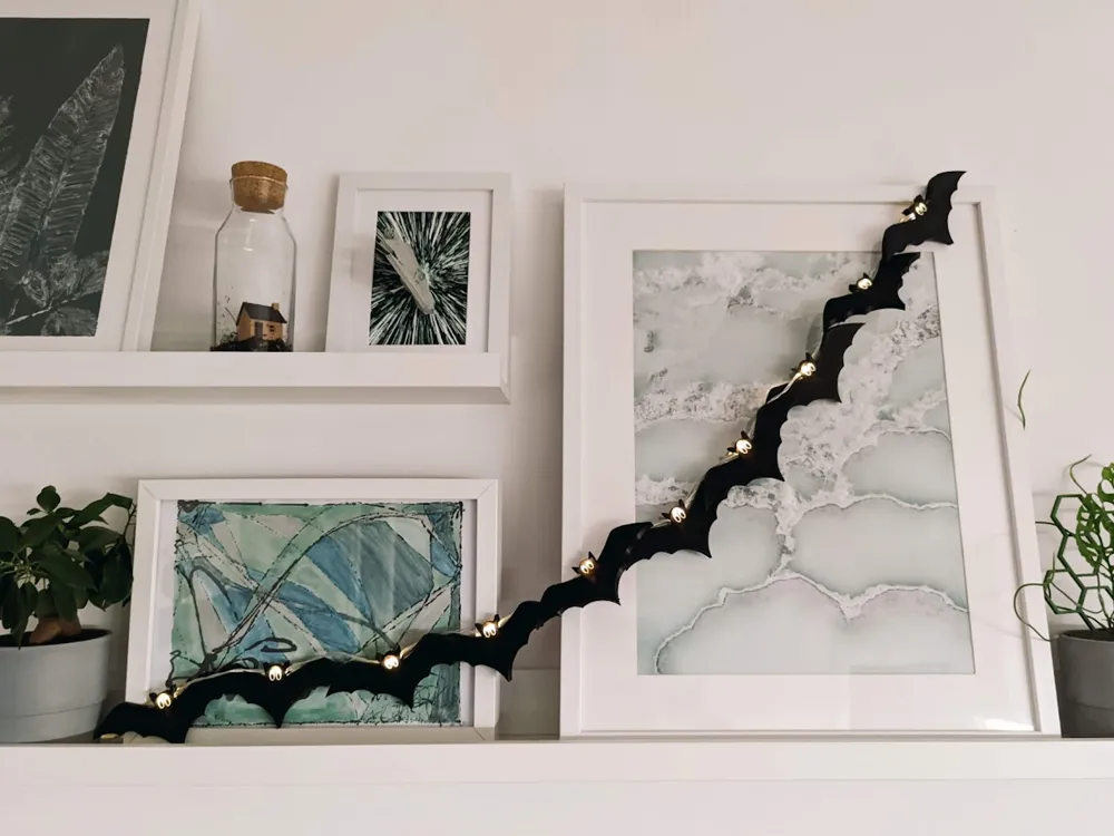 Bat fairy lights by shelby-eleanor - MakerWorld