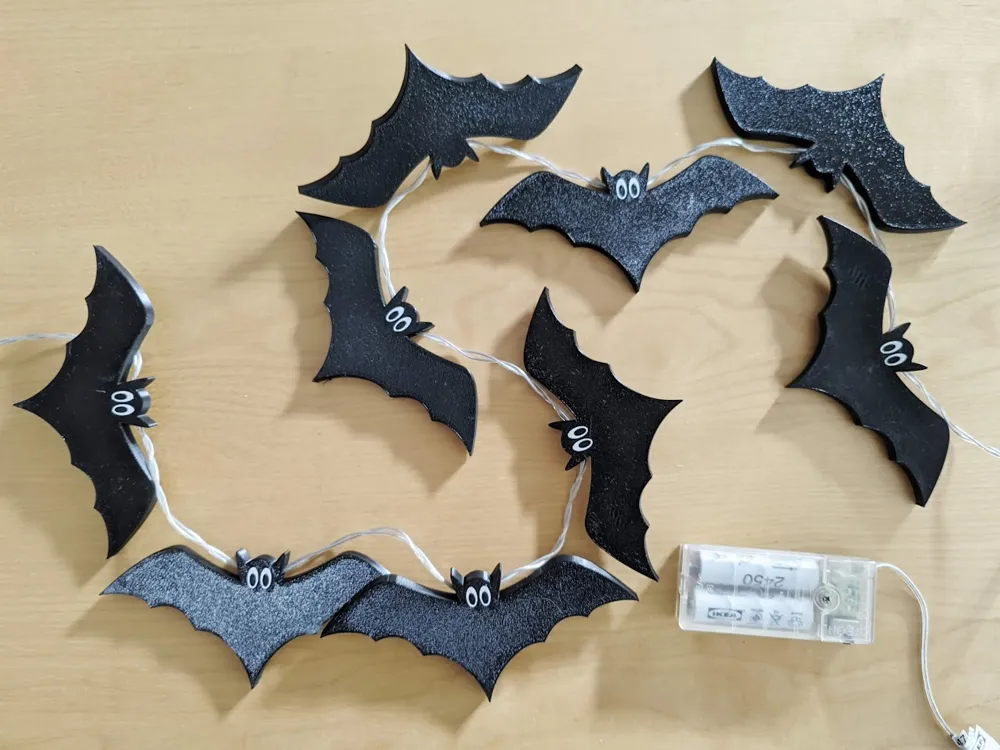 Bat fairy lights by shelby-eleanor - MakerWorld