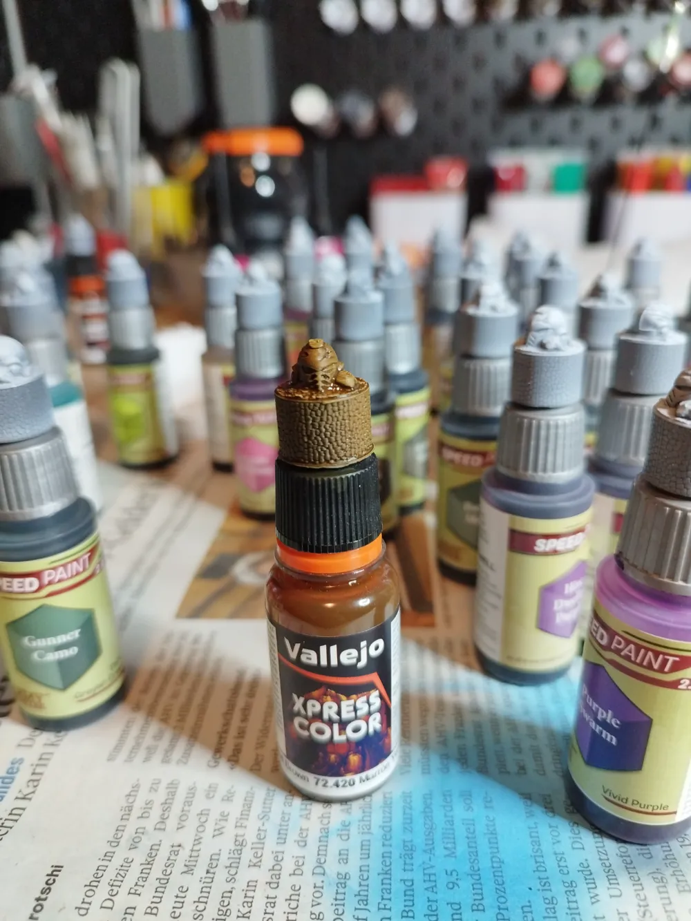 Vallejo Xpress Color Bottle Cap Swatch Remixed by Fricoure - MakerWorld
