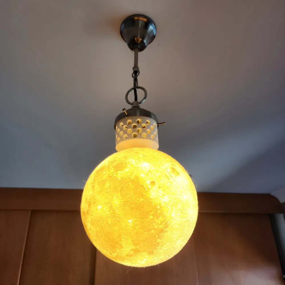 Moon Lamp pendant addapter Remixed by Jufy111 - MakerWorld