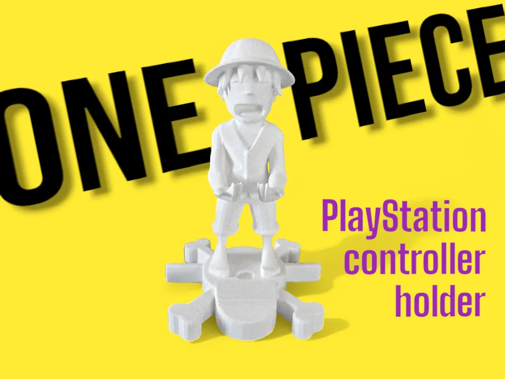 ONE PIECE - Suporte para controle de Playstation por CasalingoDisperato ...