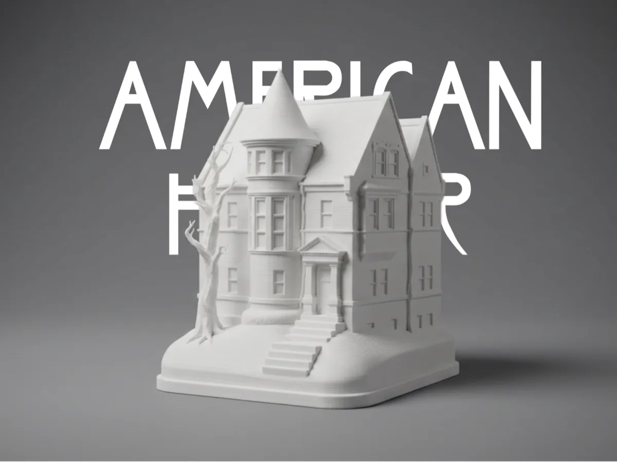 Murder House 3D Model | American Horror Story - Free 3D Print Model ...
