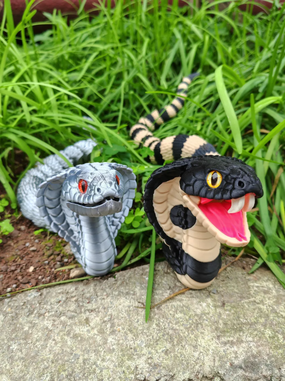 Articulated King Cobra - Free 3D Print Model - MakerWorld