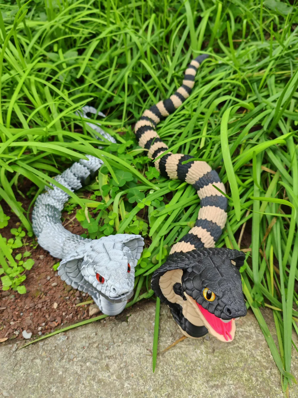 Articulated King Cobra - Free 3D Print Model - MakerWorld