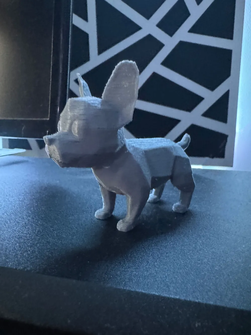 Geometric French Pitbull – Stylized 3D Model by Maker Flow - MakerWorld