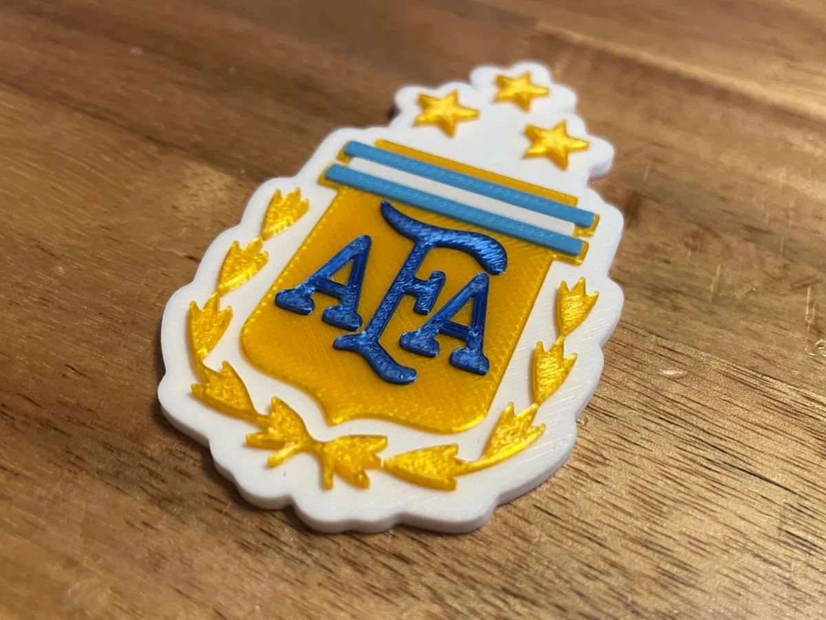 Argentina AFA Crest - Free 3D Print Model - MakerWorld
