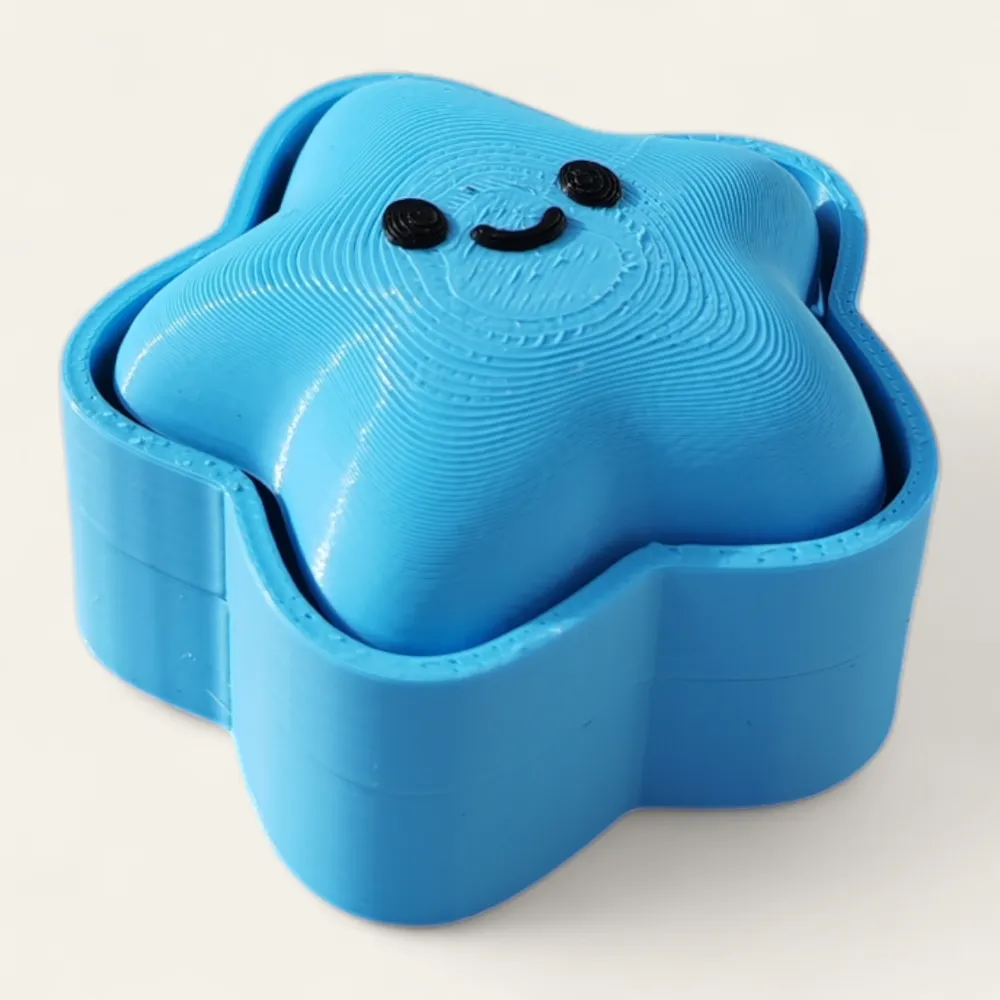 Star Clicker - Chubby & Colorful - Free 3D Print Model - MakerWorld