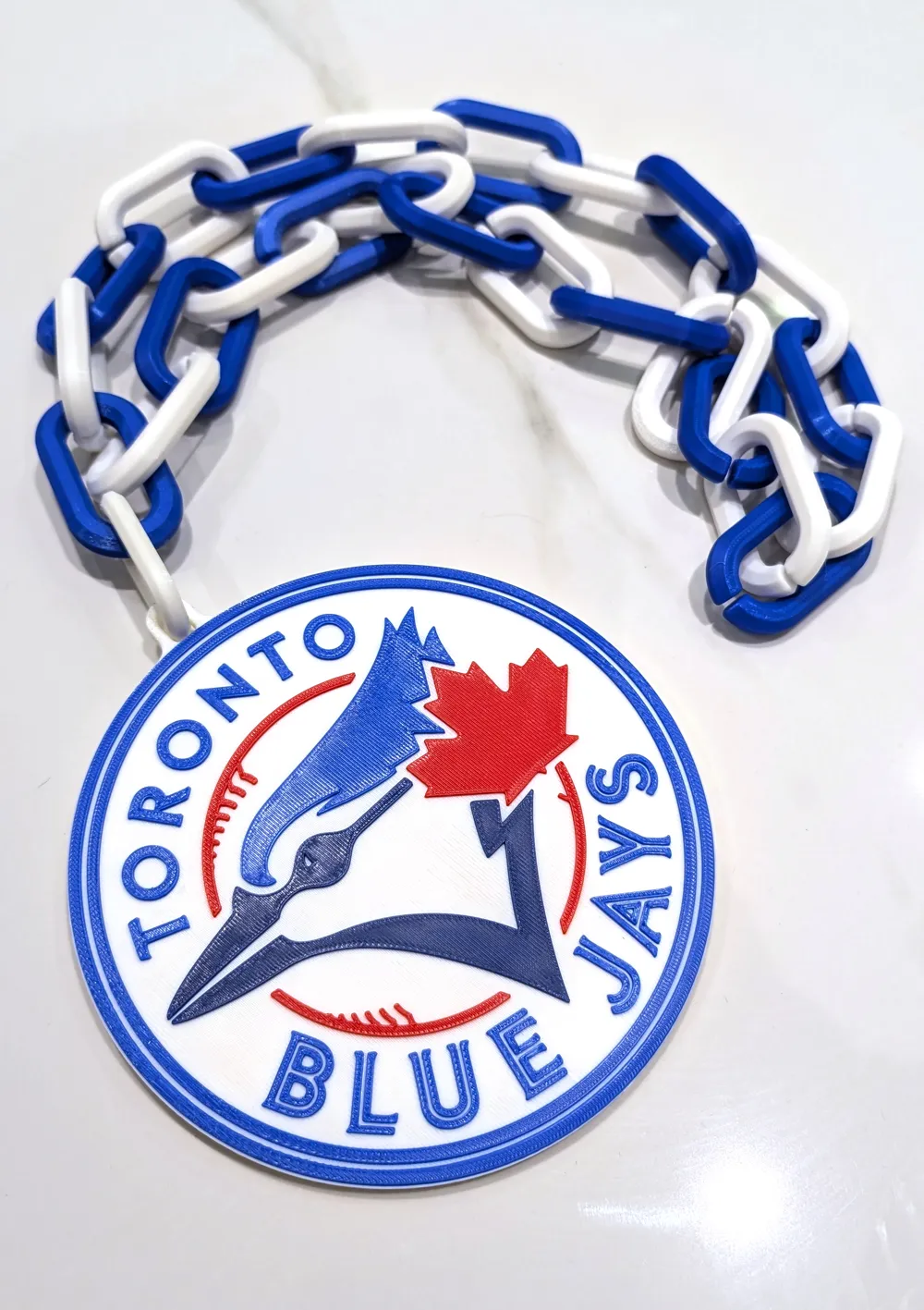 Toronto Blue Jays Big Chain Pendant by 3DPL MakerWorld: Download Free ...