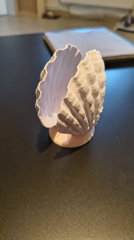 Shell Napkin Holder Stand - Free 3D Print Model - MakerWorld