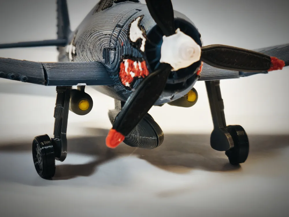 F6F Hellcat - Kit card (Scale 1:72) by Sharko king MakerWorld: Download ...