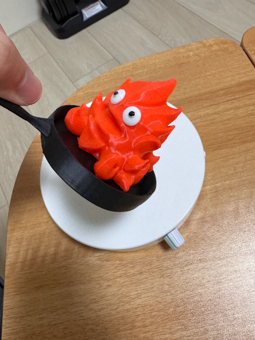 Howl's Moving Castle - Calcifer and the Pan by MIDO - MakerWorld