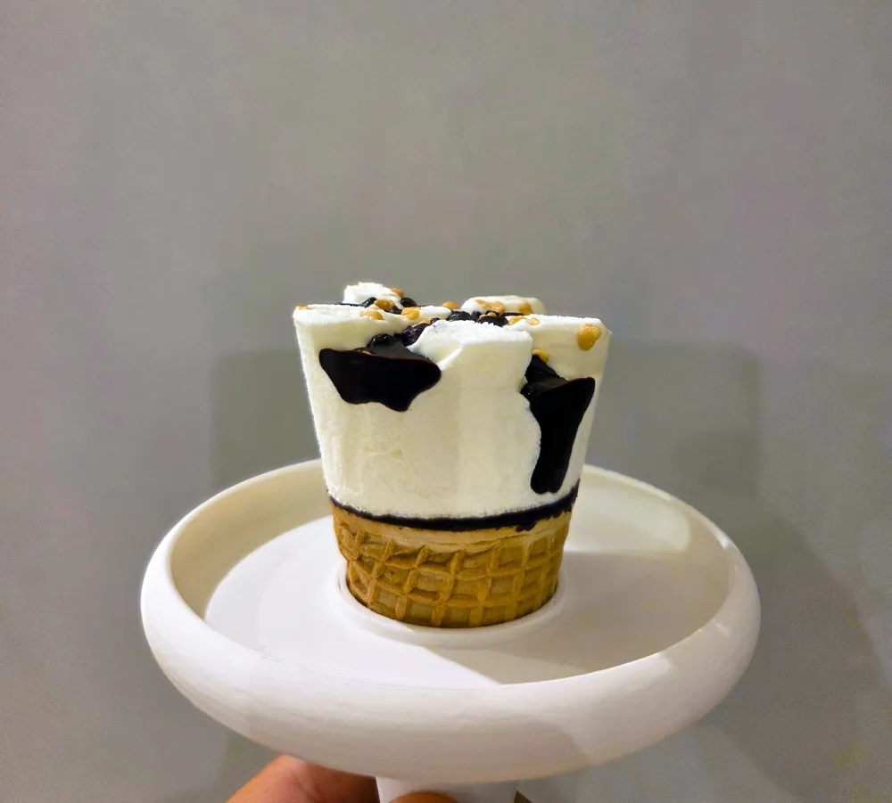 Anti-Drip Ice Cream Cone Holder for Kids and Adults by Caporale 3D ...