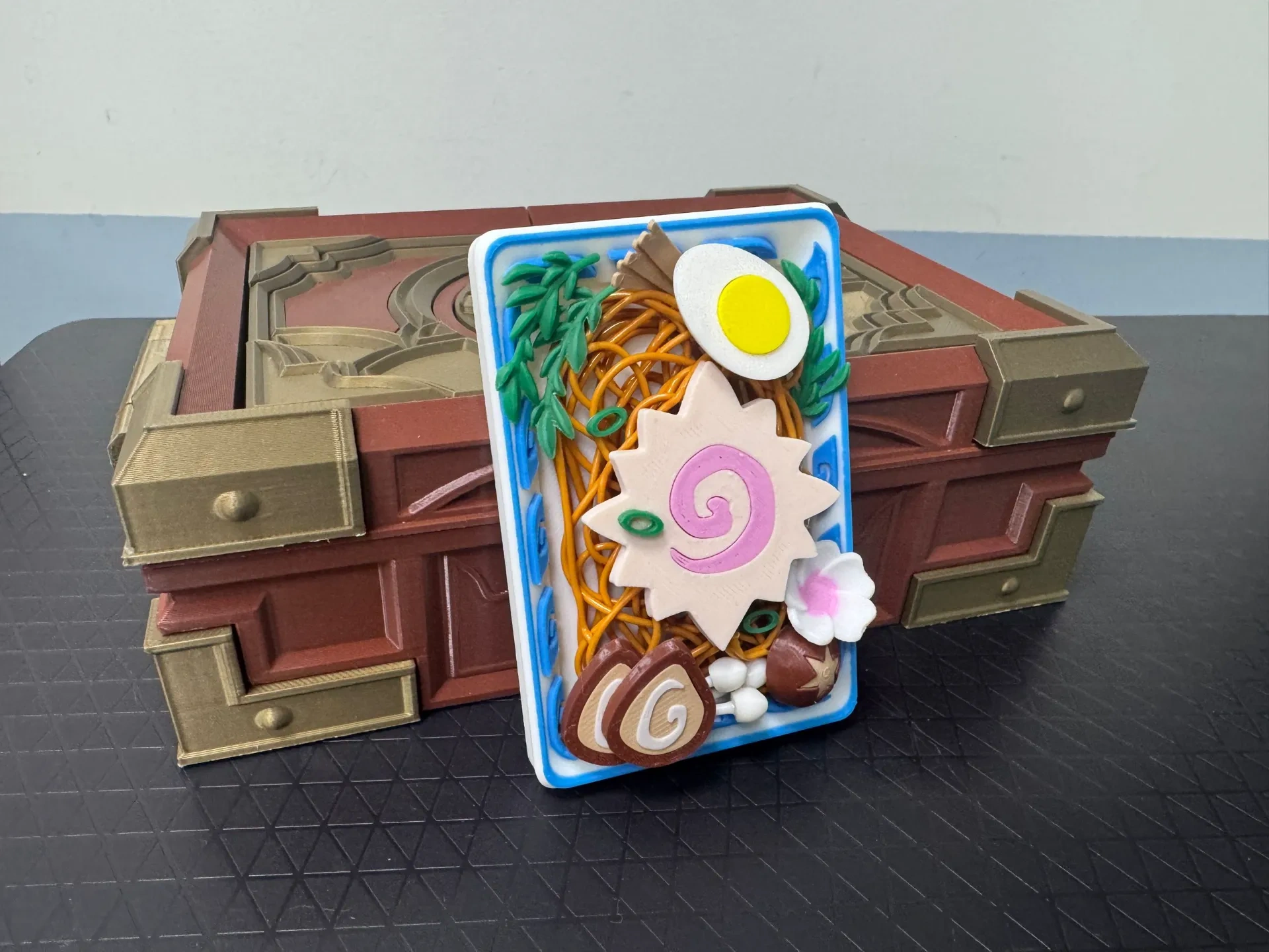 Hearthstone Flower Ramen Card Back Refrigerator Magnet by Alice ...