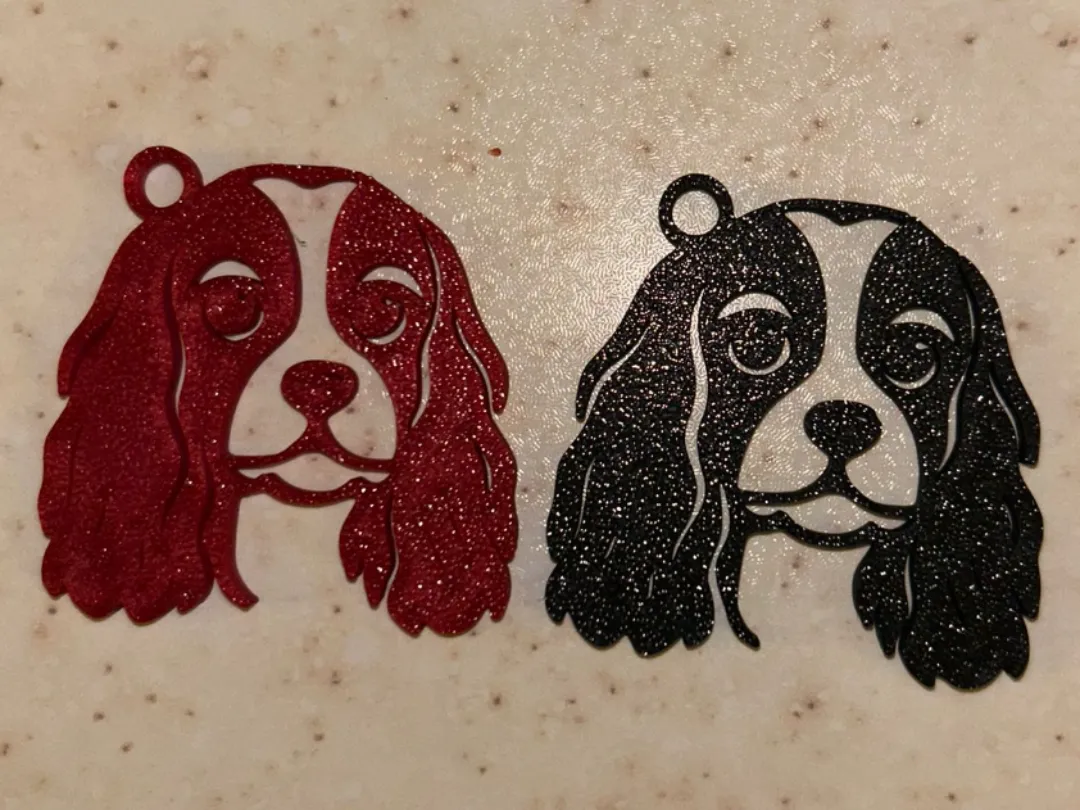 Llavero perro Cavalier King Charles Spaniel - Modelo de impresión 3D ...