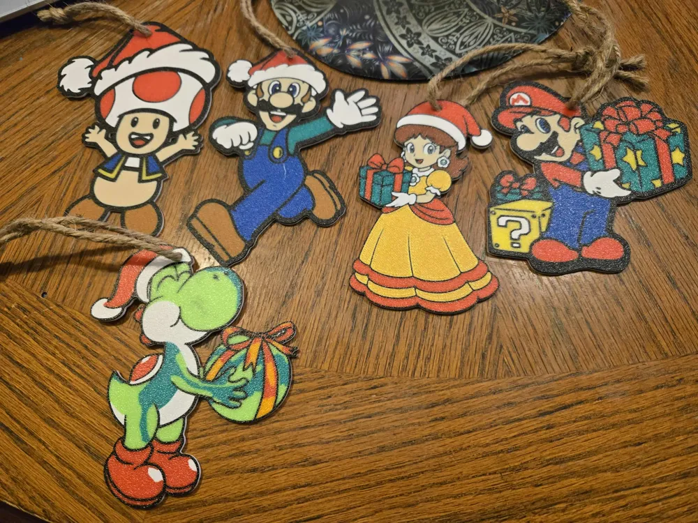 Christmas Luigi Super Mario brothers by johnsrestoandfab MakerWorld ...