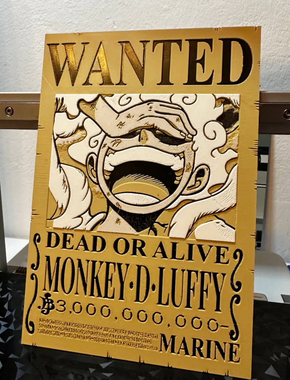 Luffy One Piece Hueforge by 3D KAIZEN - MakerWorld