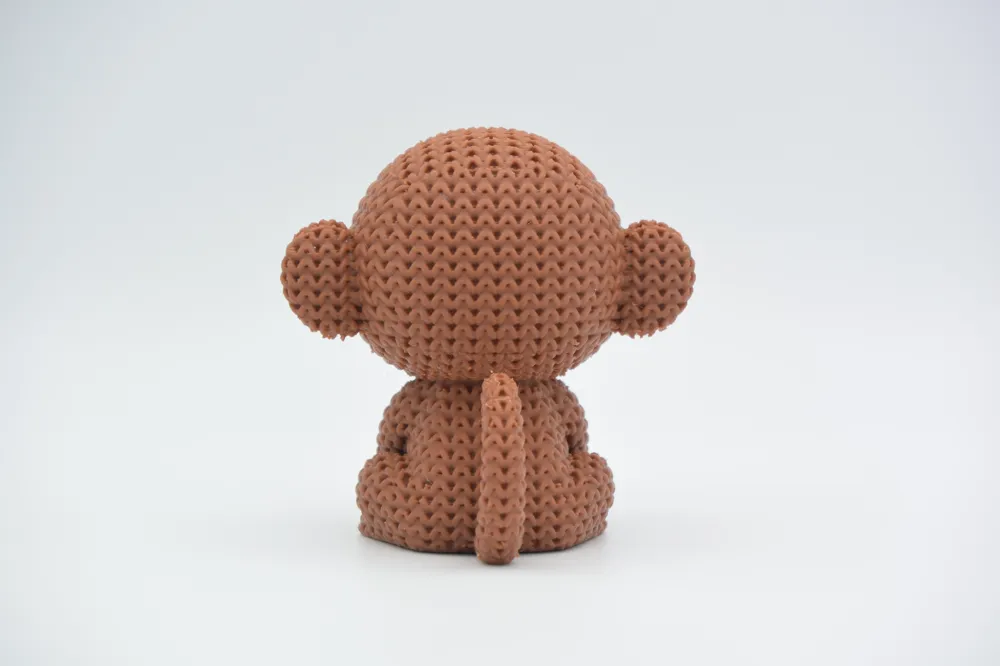 Knitted Monkey - Free 3D Print Model - MakerWorld