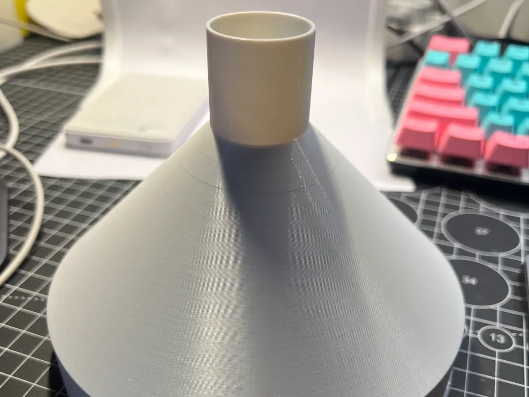 Enclosure exhaust duct adapter, 146mm diameter to 30mm diameter by 阿笨 ...