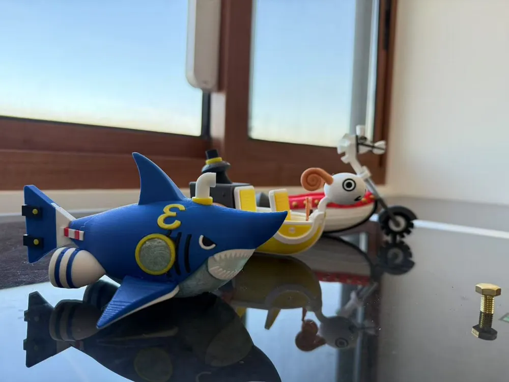 【No AMS Required】Shark Submarine No 3 - One Piece - Thousand Sunny ...