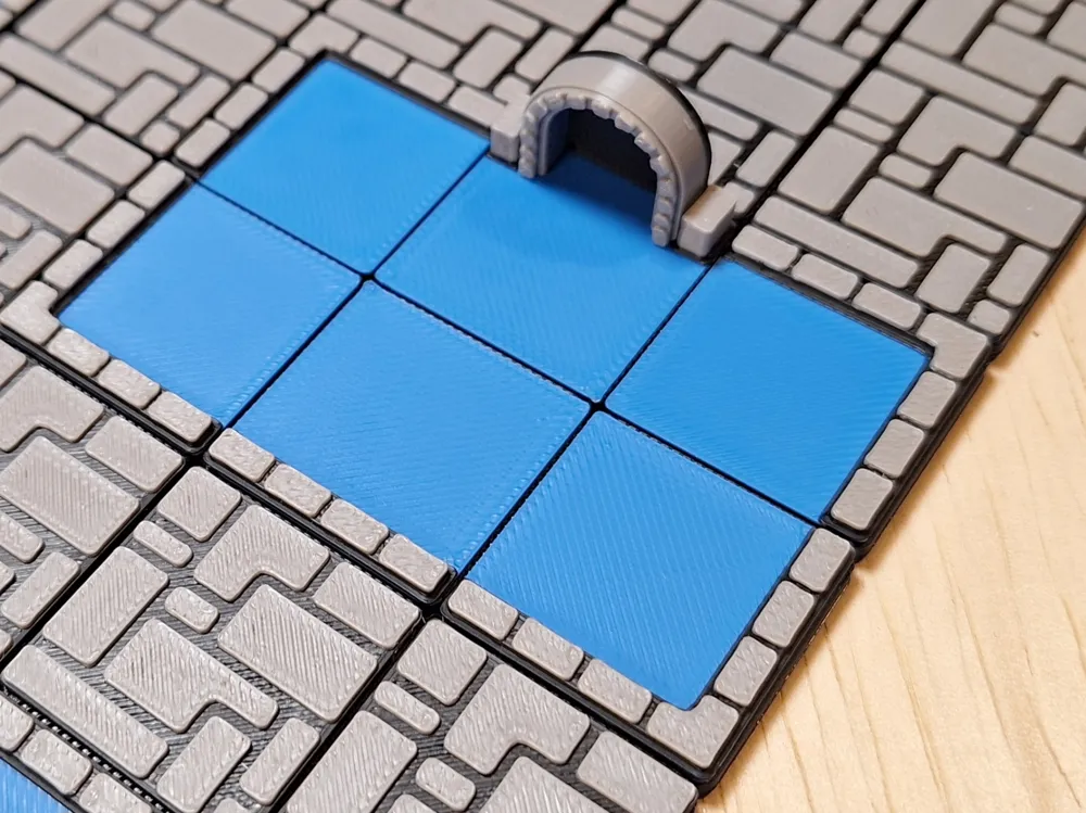 Water Tiles For RPG Grids - Free 3D Print Model - MakerWorld