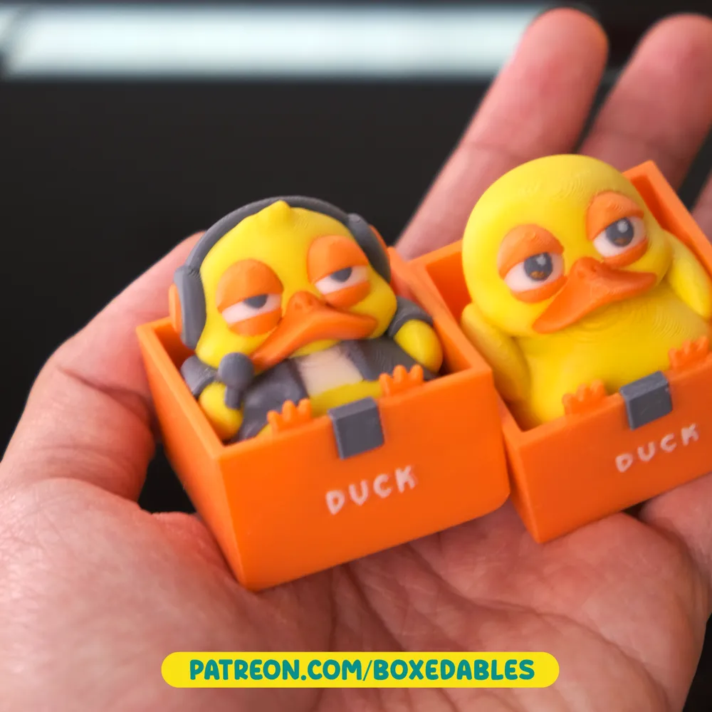 Duck - Boxedables by Obunaga3D MakerWorld: Download Free 3D Models