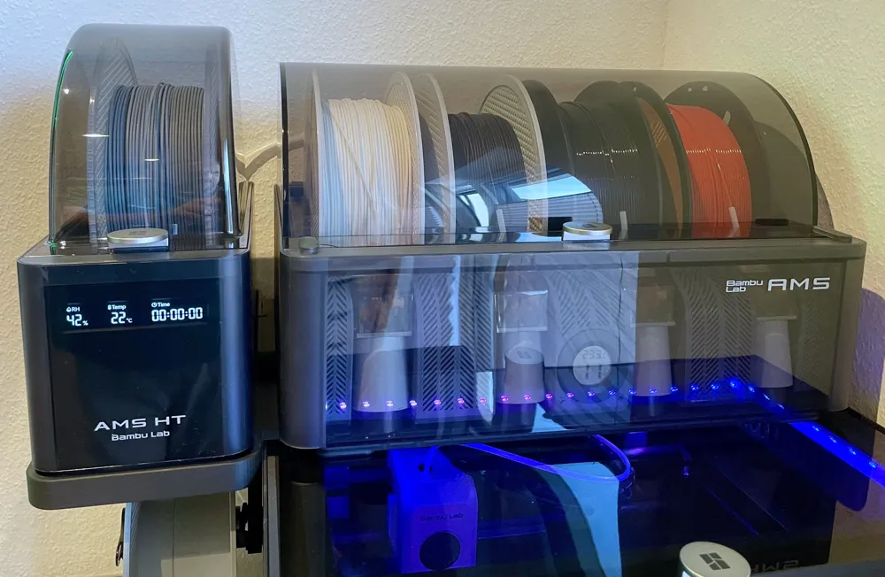 AMS HT Link to AMS/AMS 2 Pro – Spool Optional by fanatikz MakerWorld ...
