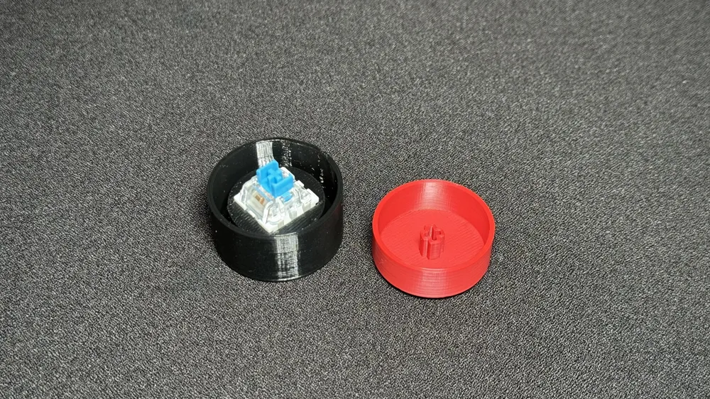 Button clicker keychain - Free 3D Print Model - MakerWorld