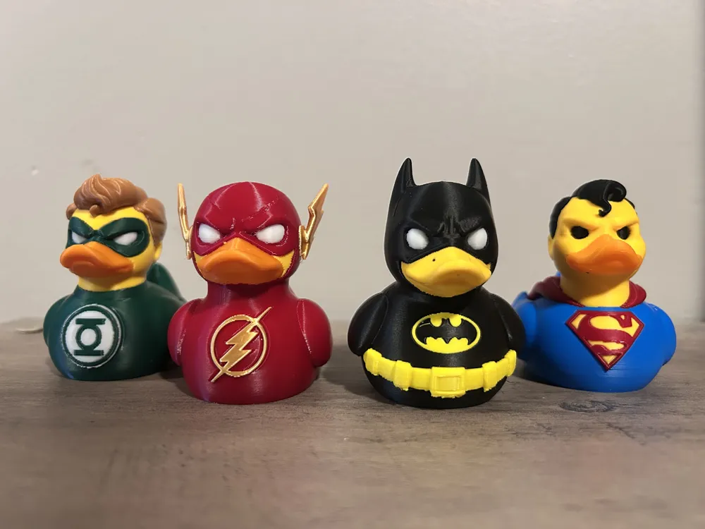 Green Lantern Duck - Free 3D Print Model - MakerWorld