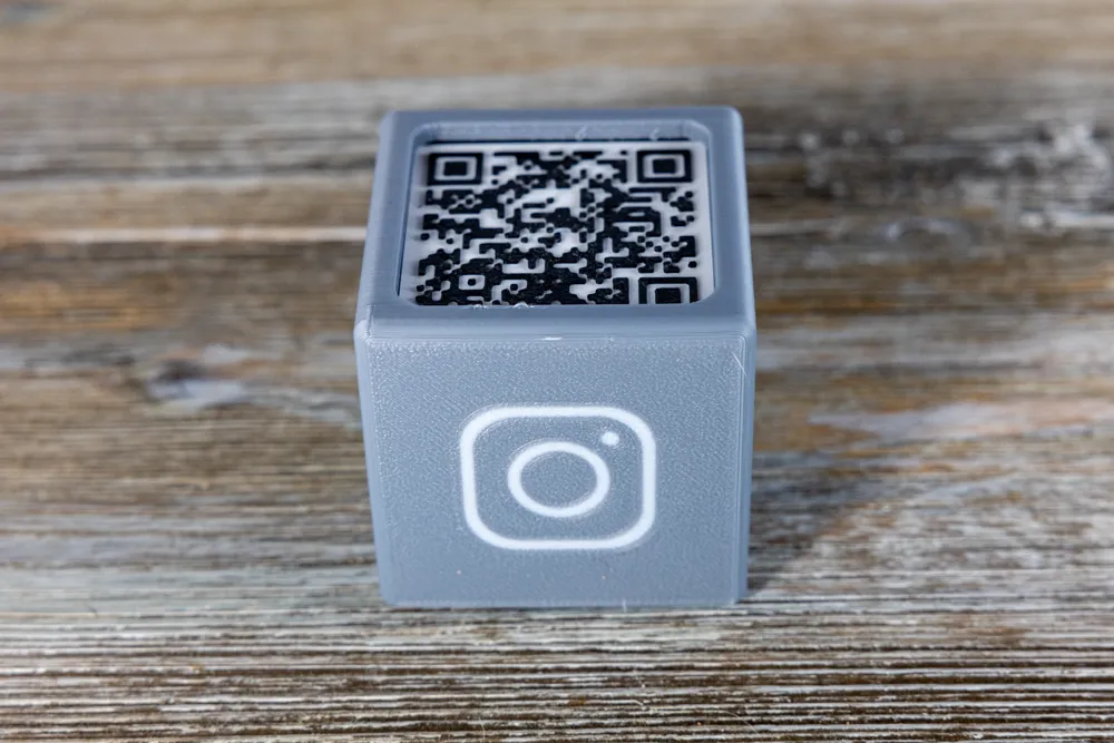 Instagram QR Code Block by dry3210 - MakerWorld