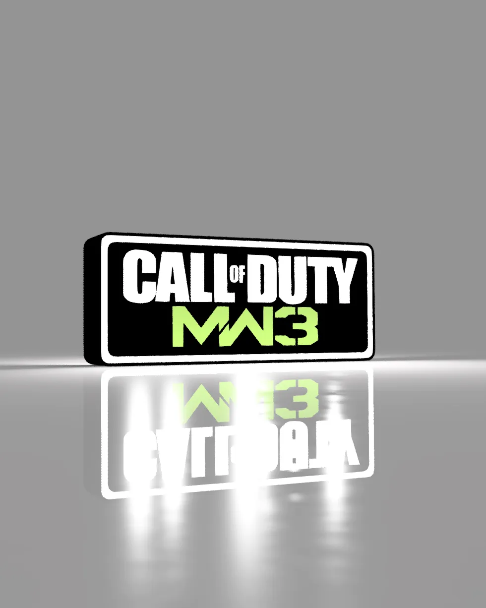 Call of duty Led Lamp by Diru 3D - MakerWorld