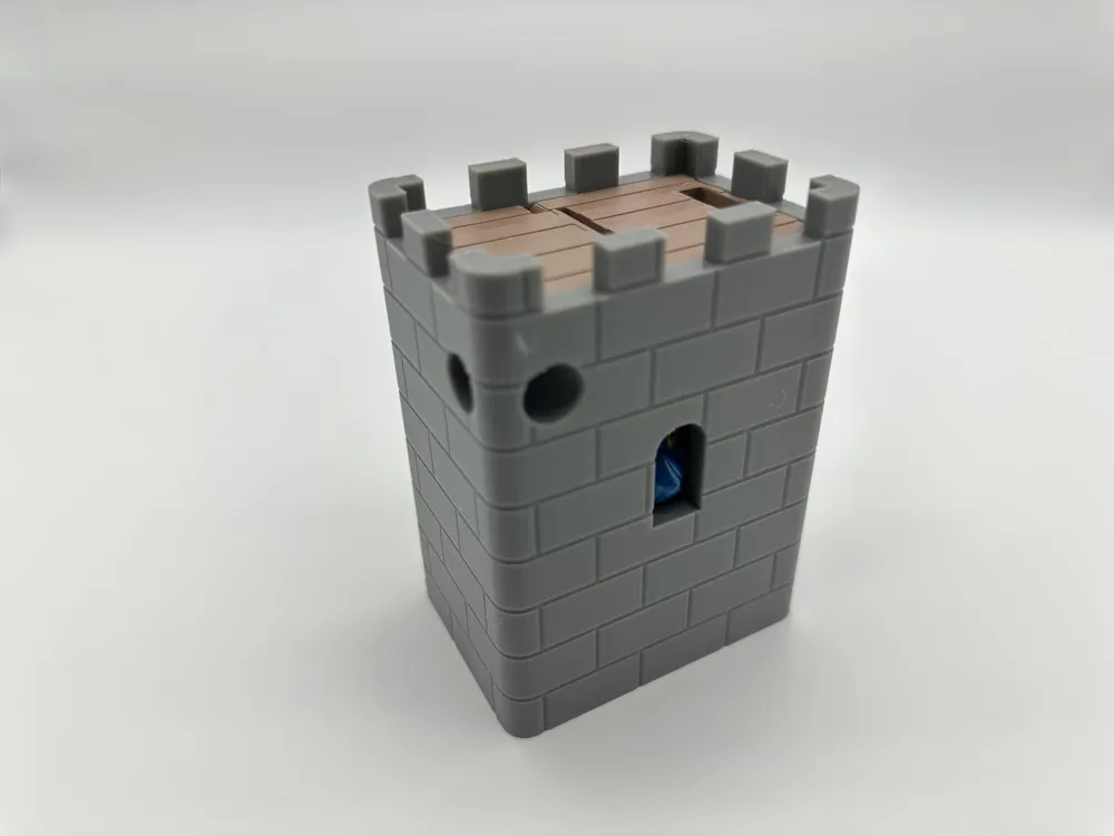 Grab & Go Dice Tower - Dice Storage Tower by Another Spool MakerWorld ...