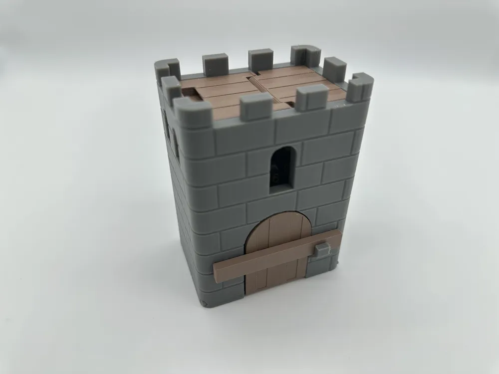Grab & Go Dice Tower - Dice Storage Tower by Another Spool MakerWorld ...