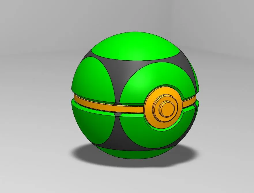 Dusk Ball – Pokémon Model - Free 3D Print Model - MakerWorld