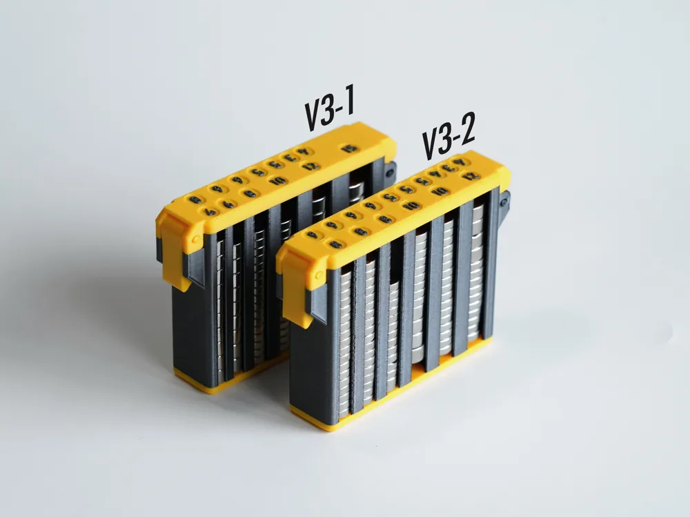 Magnetic Storage Box (Secure Latch, Universal Magnet Compatibility ...