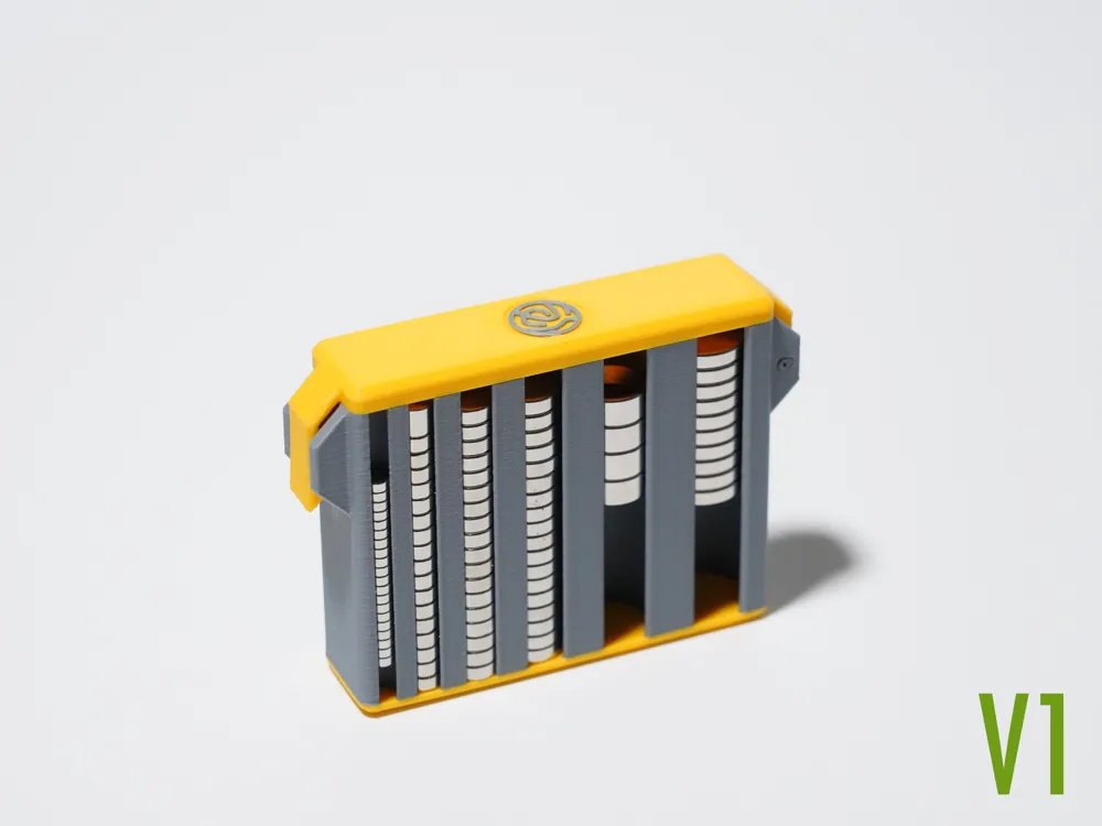 Magnet Storage Box|Magnet Storage Box|Latch|Clear Labels|Magnet Holder ...