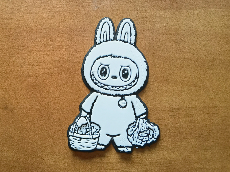 Labubu Refrigerator Magnet for Grocery Shopping by user_1107823285 ...