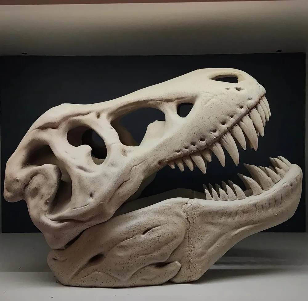 The T-Rex Skull Reptile, Arachnid, Snake Hide by SchmerBle MakerWorld ...