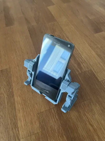 MECH Phone Stand by Sir_Stigma MakerWorld: Download Free 3D Models