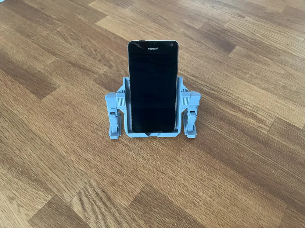 MECH Phone Stand by Sir_Stigma MakerWorld: Download Free 3D Models