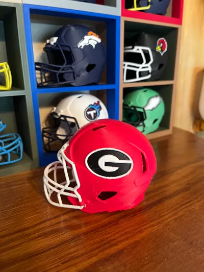 Georgia Bulldogs Football Helmet by fnapier68 - MakerWorld
