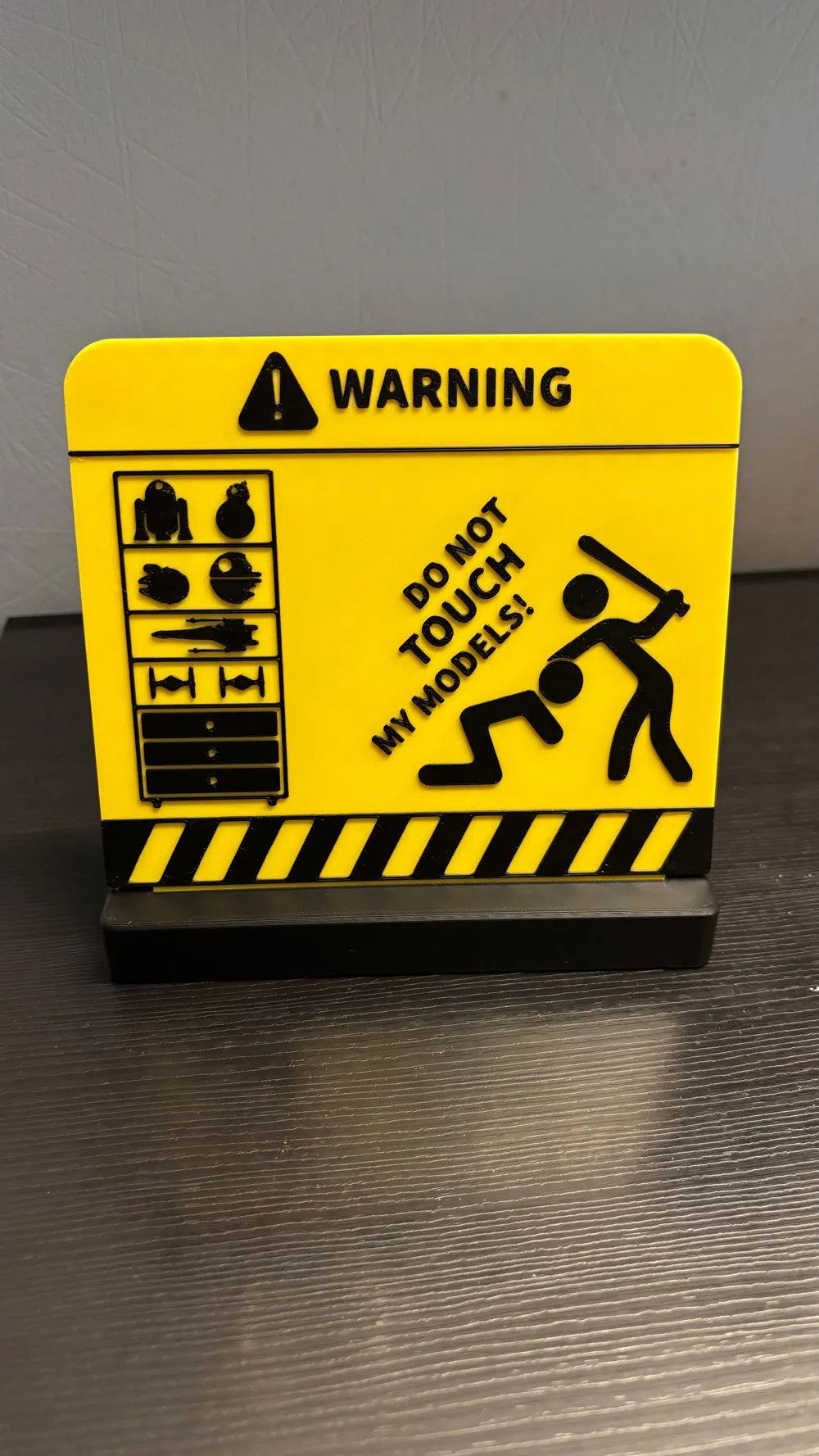 Do Not Touch My Models - Star Wars by Allizdog MakerWorld: Download ...