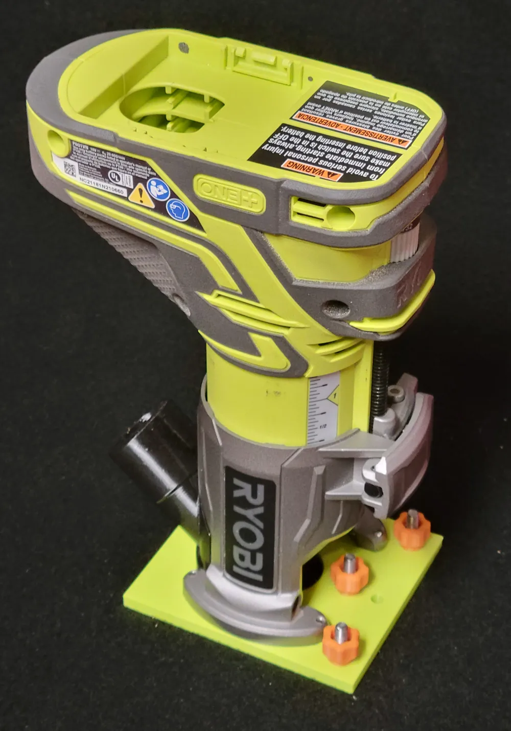 Ultimate Router Base System - Ryobi Compact Router - Free 3D Print ...