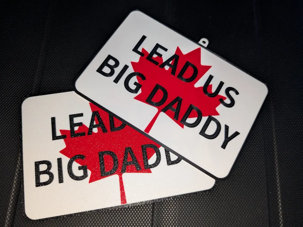 Lead Us Big Daddy Sign By Mazgaoten Makerworld Download Free 3d Models