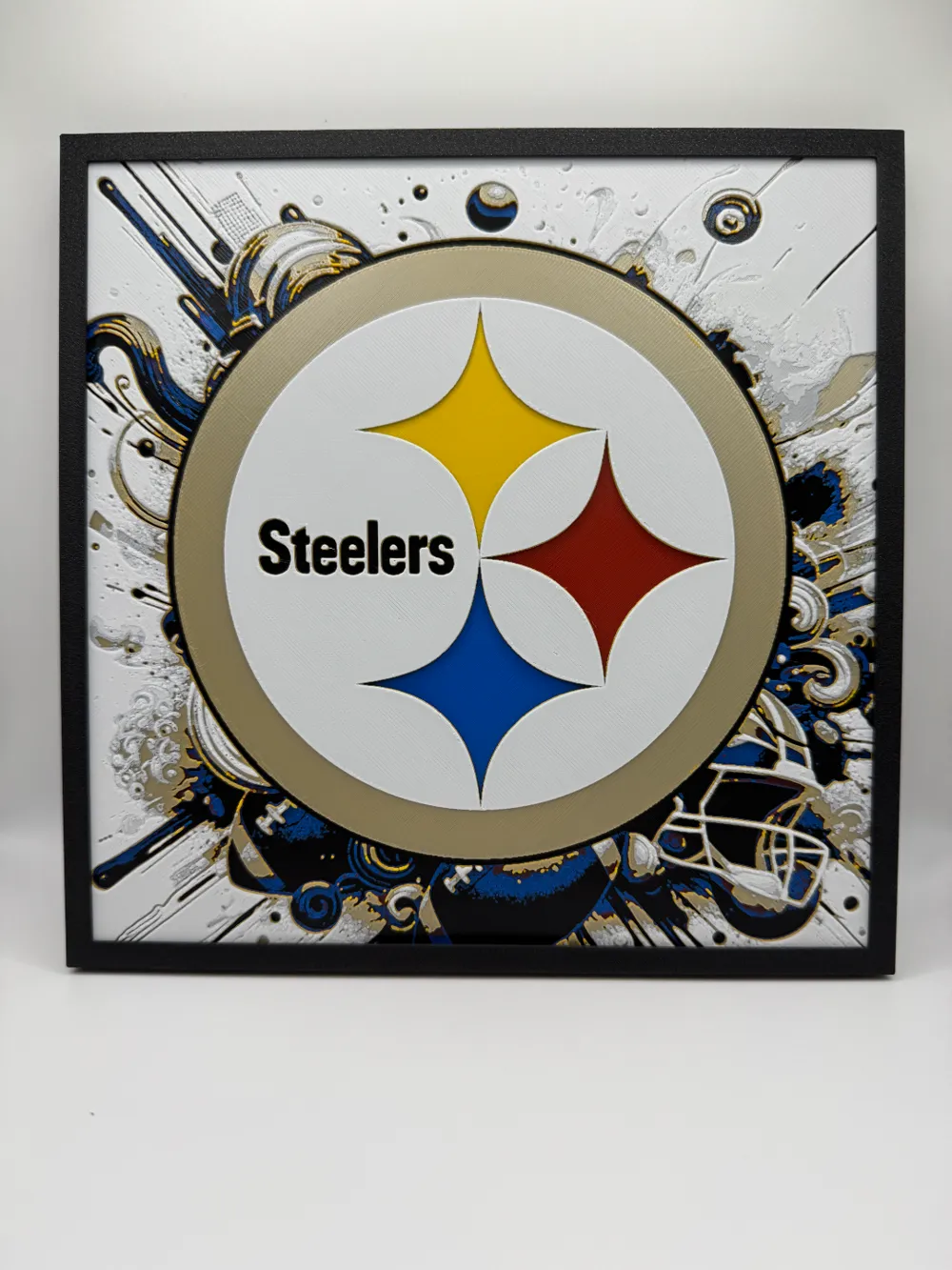 Pittsburgh Steelers - NFL Series 2 - Hueforge - Free 3D Print Model ...