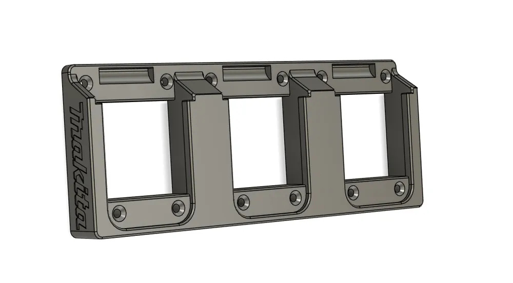 Makita 18V Battery trio holder by 3D Lab MakerWorld: Download Free 3D ...