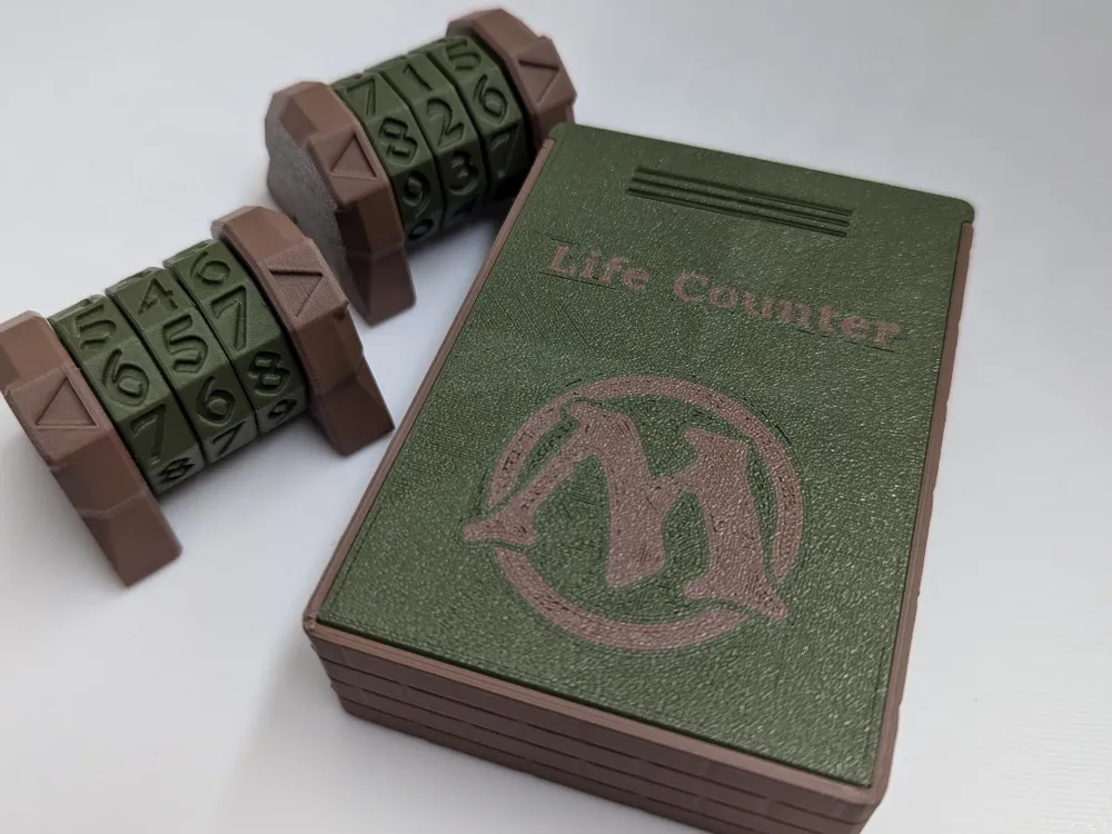 MTG Magnetic Life Counter Remixed by Cobo MakerWorld: Download Free 3D ...