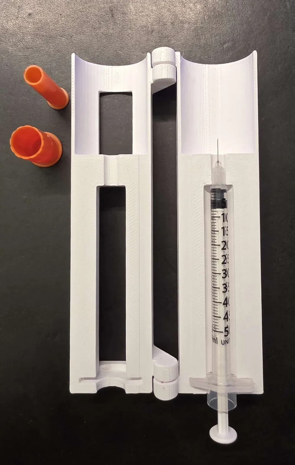 0.5mL syringe-to-vial adapter (3 & 10mL) - Free 3D Print Model - MakerWorld