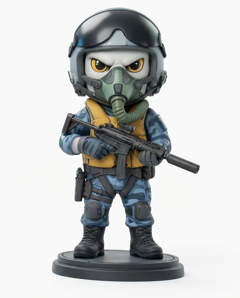 HEROBEAST "HALO-THE PILOT" TAKTISCHER VOGEL – Kostenloses 3D ...